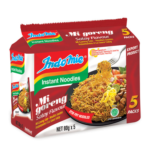 Indomie Satay Noodles 5 pack - Acton International Marketing Limited